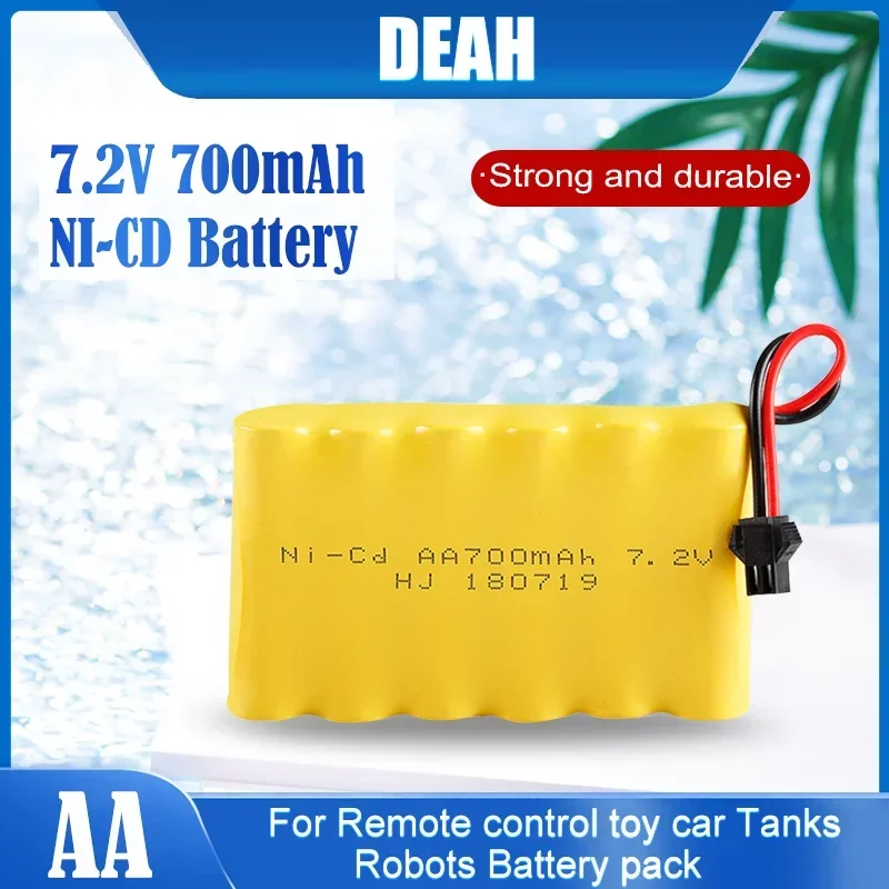 Huanqi HQ 516 Battery 2-Pack 7.2V 700mAh NiCD Batteries For Huanqi HQ ...