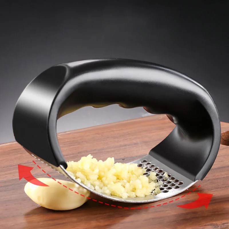 Stainless-Steel-Garlic-Press-Crusher-Manual-Garlic-Mincer-Chopping ...