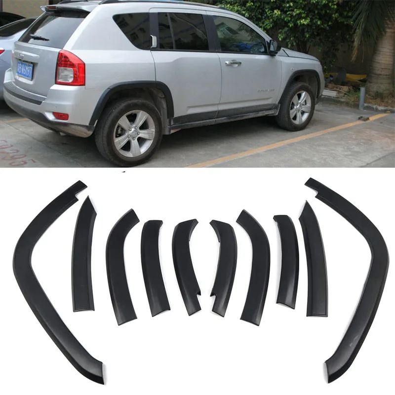 Guardabarros-de-ruedas-delanteras-y-traseras-cubierta-de-bengalas-para-Jeep-Compass-2011-2018-10 ...