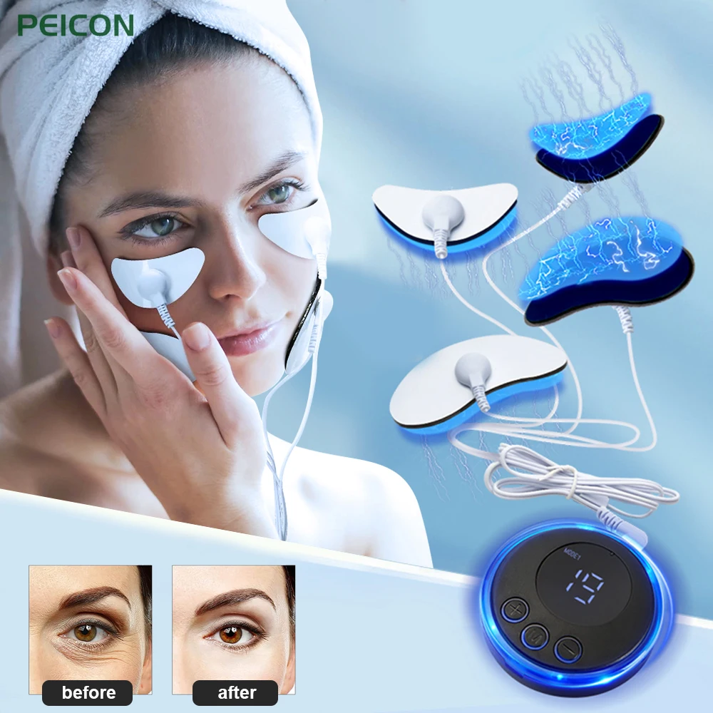 4-8PCS-EMS-Facial-Massager-Current-Muscle-Stimulator-Facial-Lifting ...