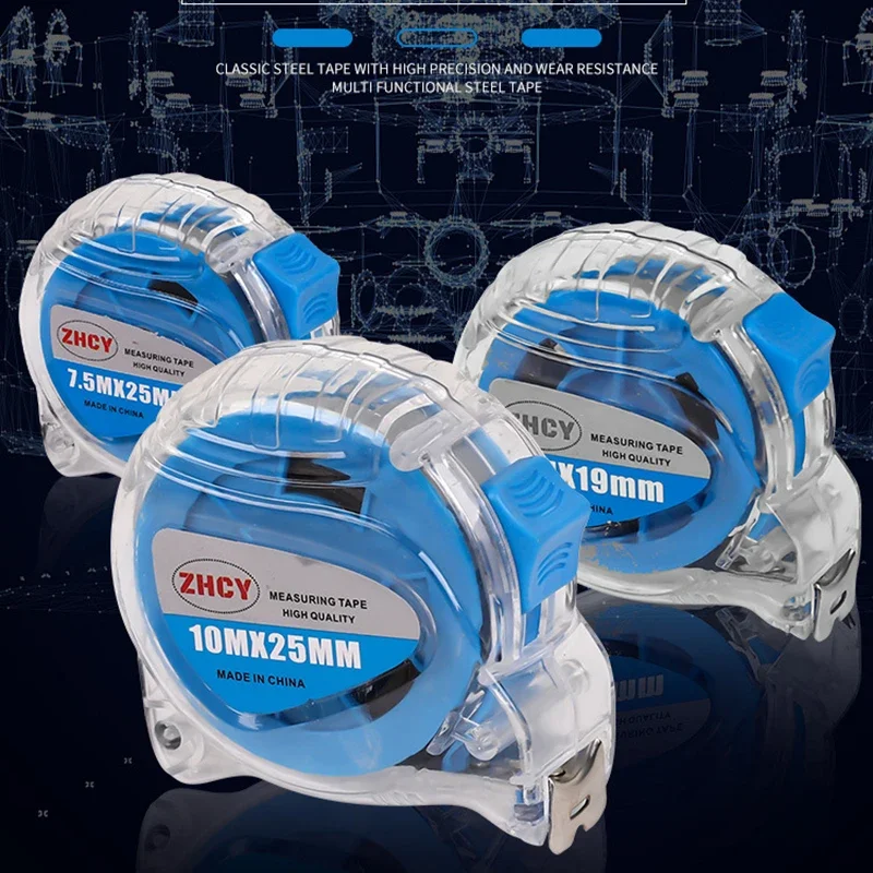 Steel-Tape-Measure-3-5-7-5-10-Meters-Durable-Portable-Tape-Measure ...