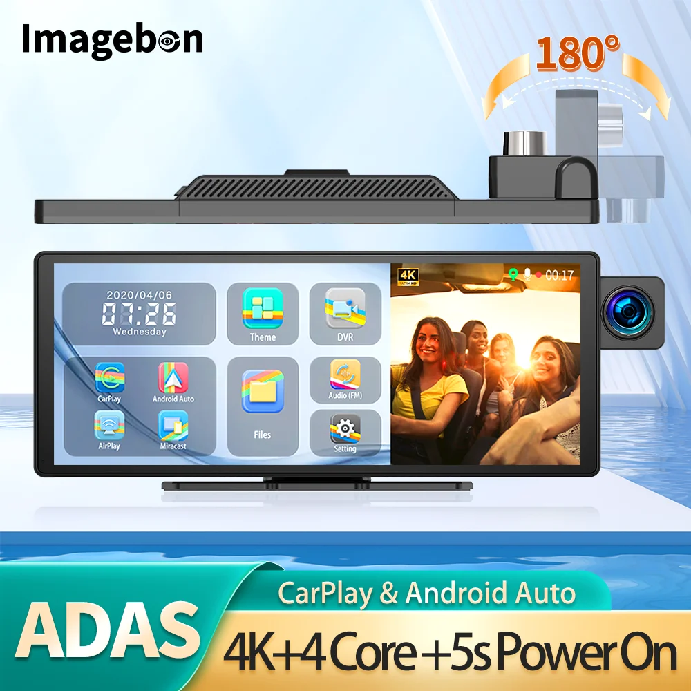Imagebon-11-3inch-4K-Dash-Camera-Wireless-CarPlay-Android-Auto-3 ...