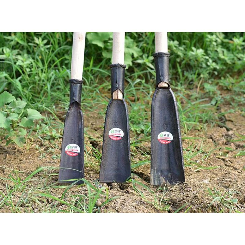 Hand forged digging artifact tool digging pole digging hole shovel soil ...