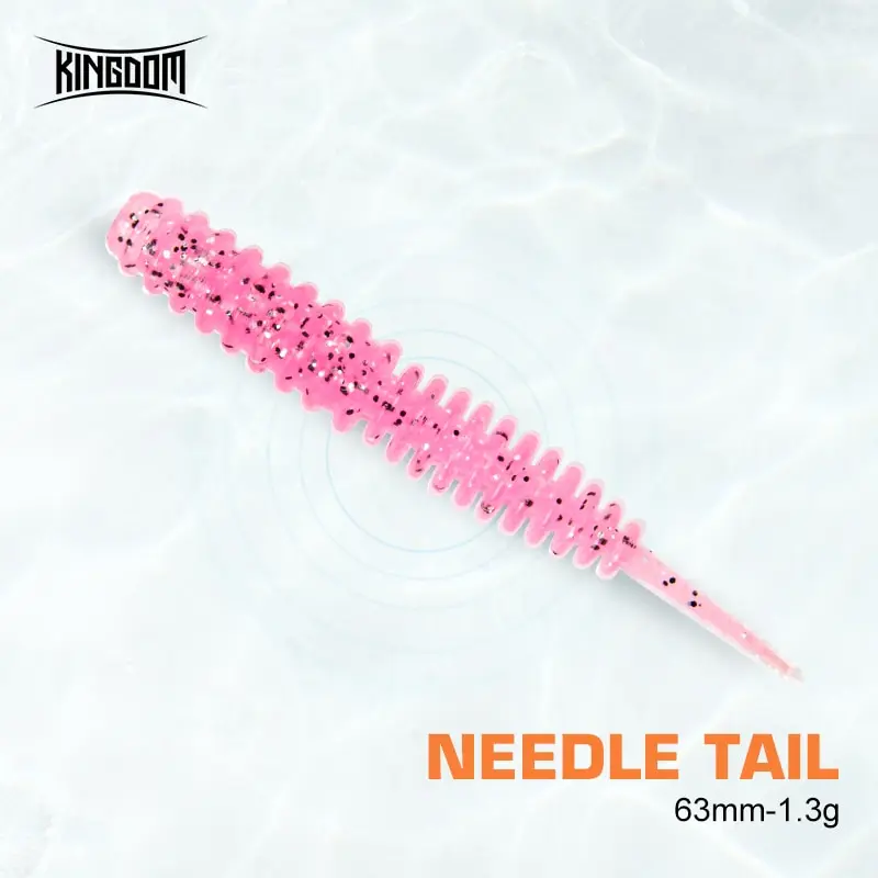 Kingdom-Soft-Baits-Ned-Rig-Needle-Tail-Floating-Action-Fishing-Lures-63mm-1-3g-Artificial ...