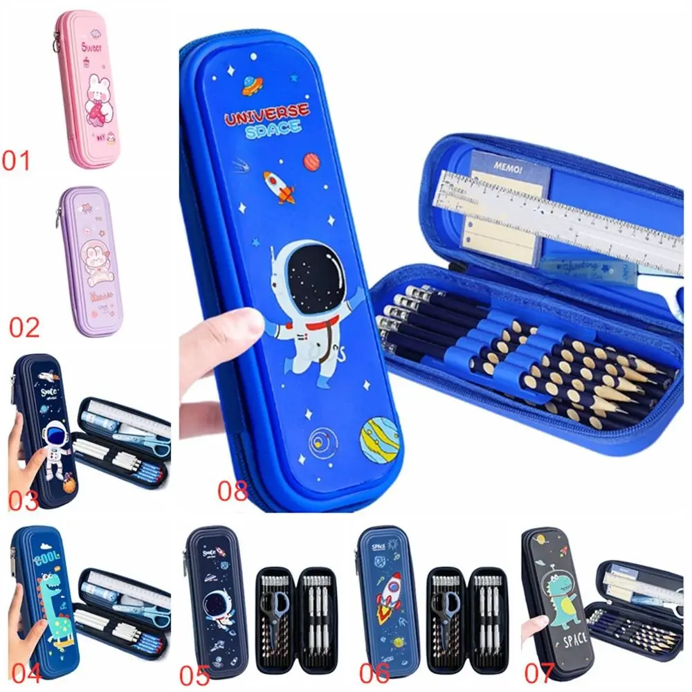 Space-Astronaut-Pencil-Case-Cartoon-Cute-Stationery-Box-Student-School ...