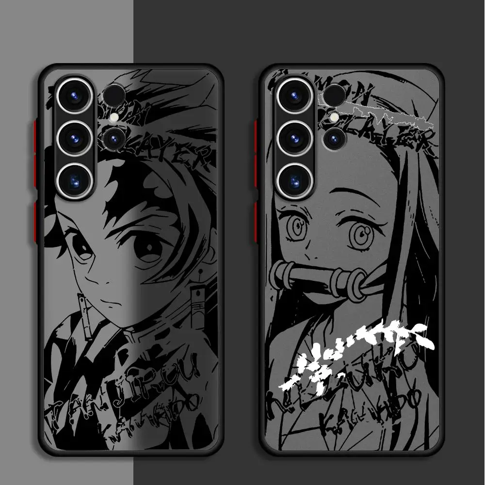 Anime-Demon-Slayer-Phone-Case-for-Samsung-Galaxy-S23-Ultra-S22-S20-FE ...