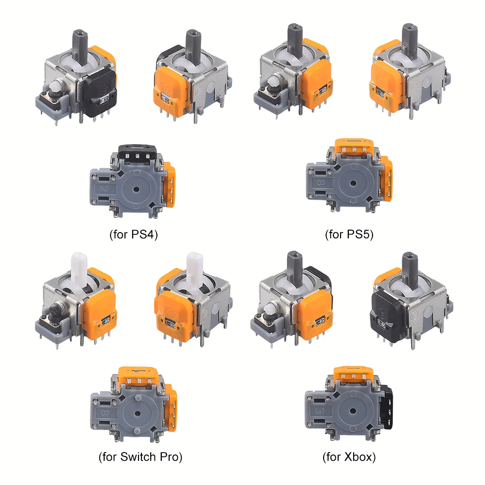 2pcs-Hall-Electromagnetic-Joystick-Gaming-Handle-Hall-Rocker-Game ...