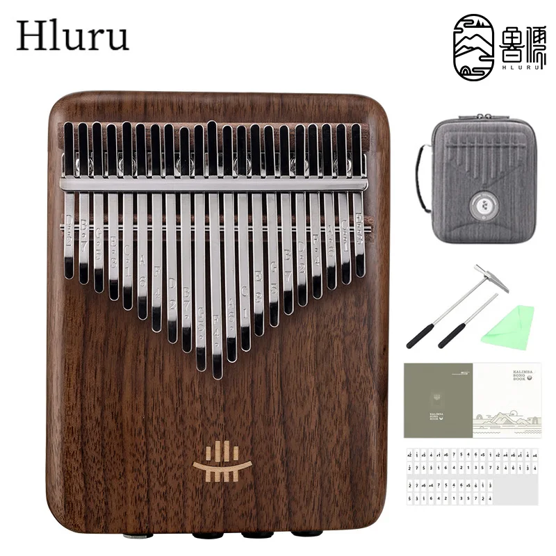Hluru-Electric-Kalimba-17-21-Key-Professional-Thumb-Piano-Built-In ...