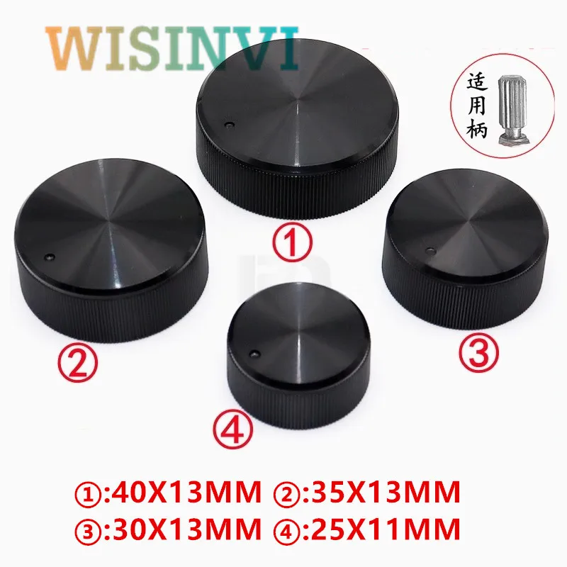 2PCS Plastic high-gloss striped knob cap Potentiometer Knob Amplifier ...