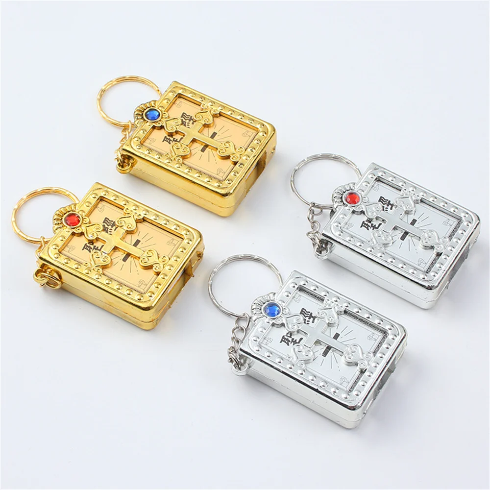 English-Mini-HOLY-Bible-Keychain-Religious-Christian-Jesus-Cross-Key ...