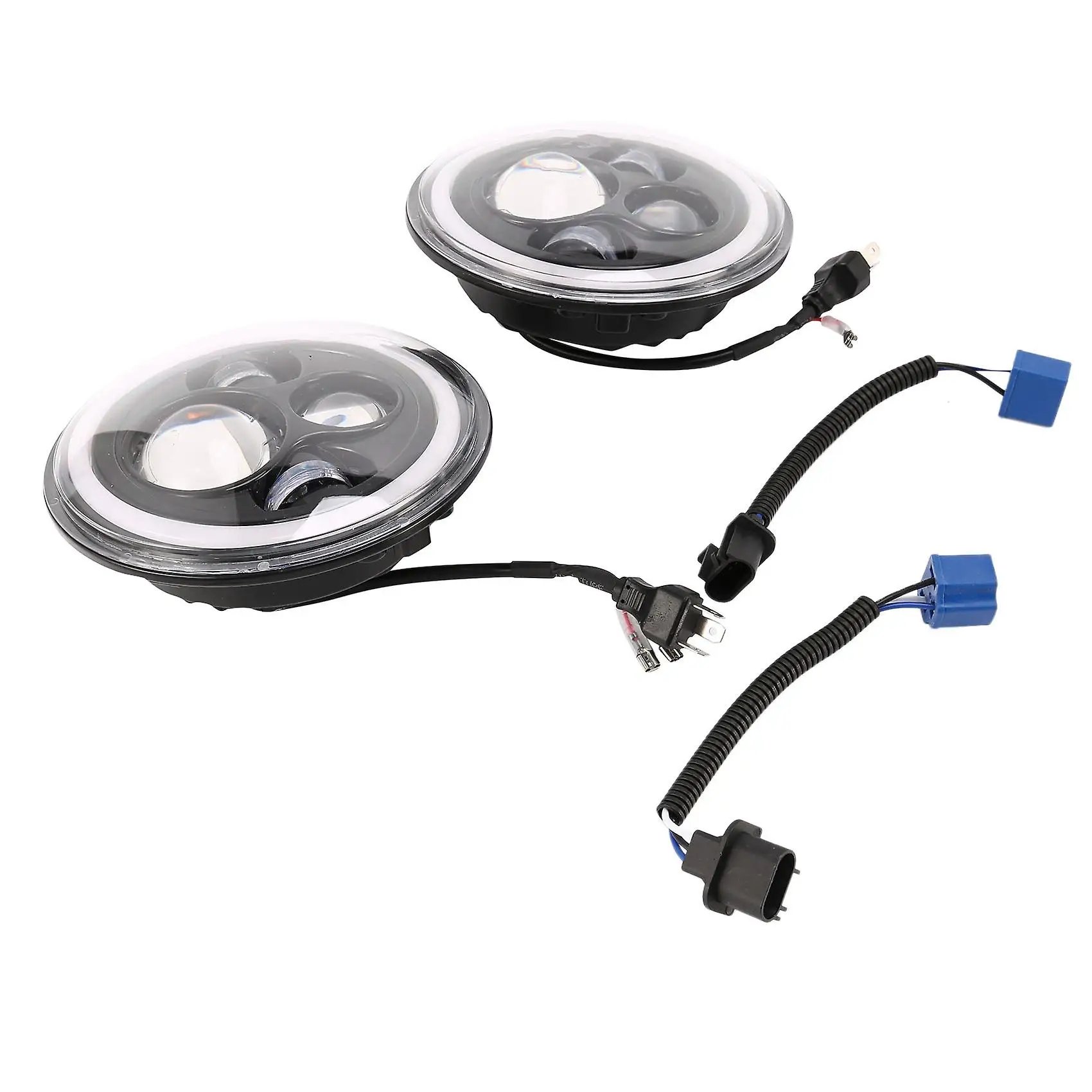 Faro-Led-de-7-pulgadas-con-anillo-de-Halo-para-Suzuki-Samurai-Sj413-80 ...