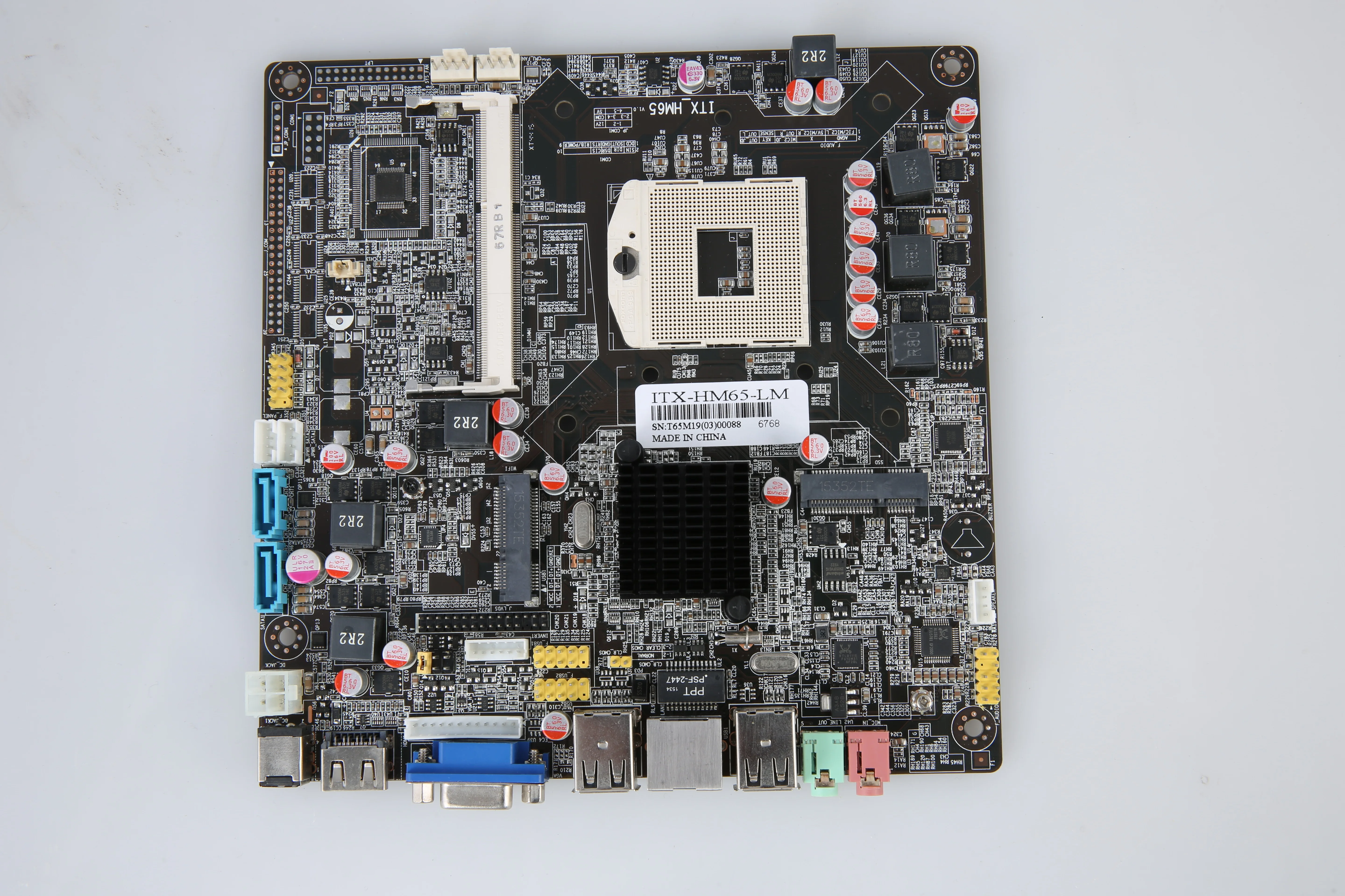 PCWINMAX-Mini-ITX-HM65-motherboard-support-DDR3-8GB-Socket-PGA988 ...