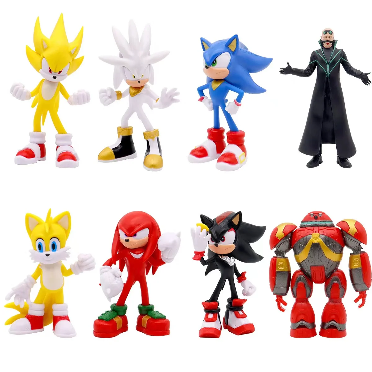 8-Style-Hot-Selling-Sonics-Film-and-Television-PVC-Character-Toy ...