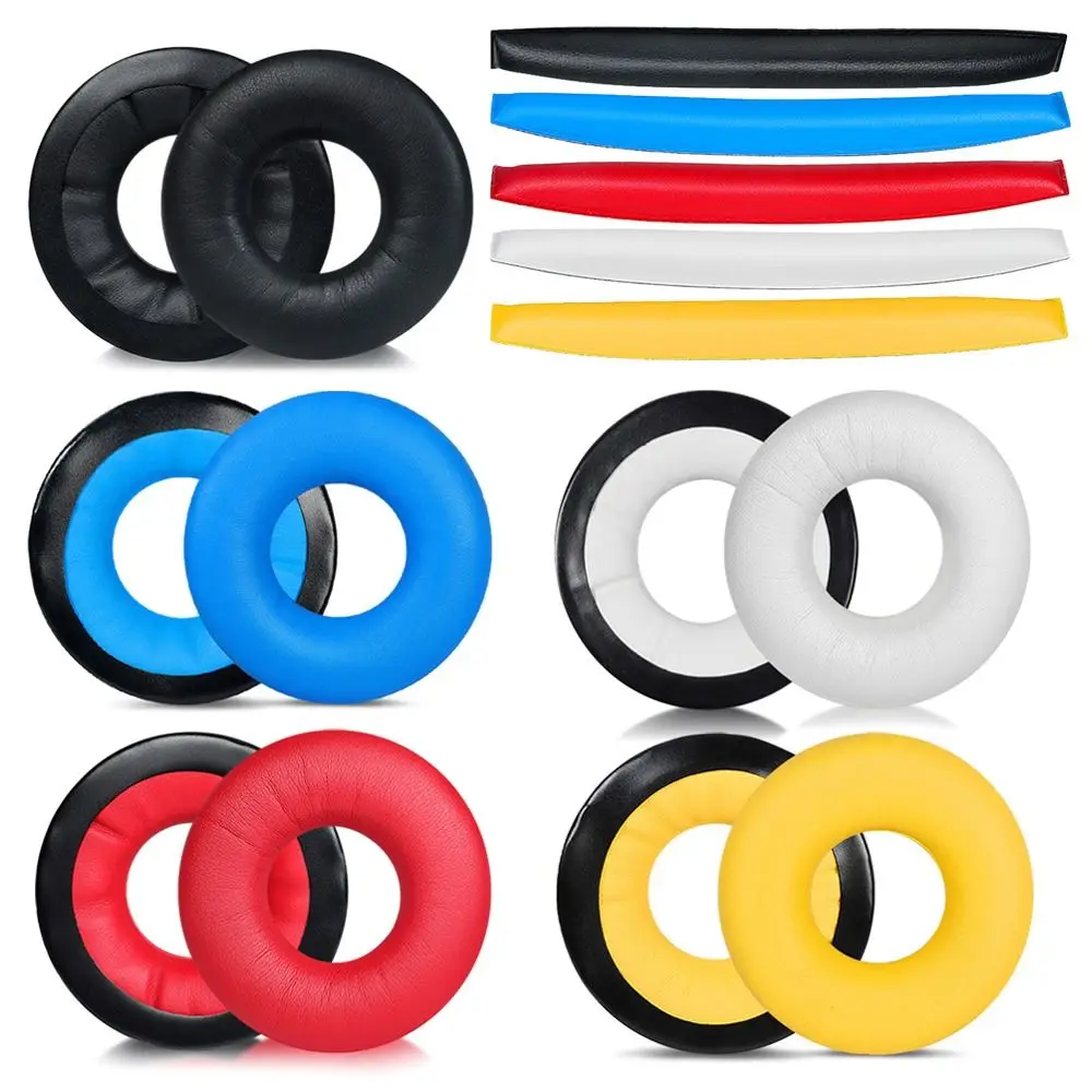 1Pair Cover Foam Earpads Headset Cushion Earphone Earmuff Ear Pads ...