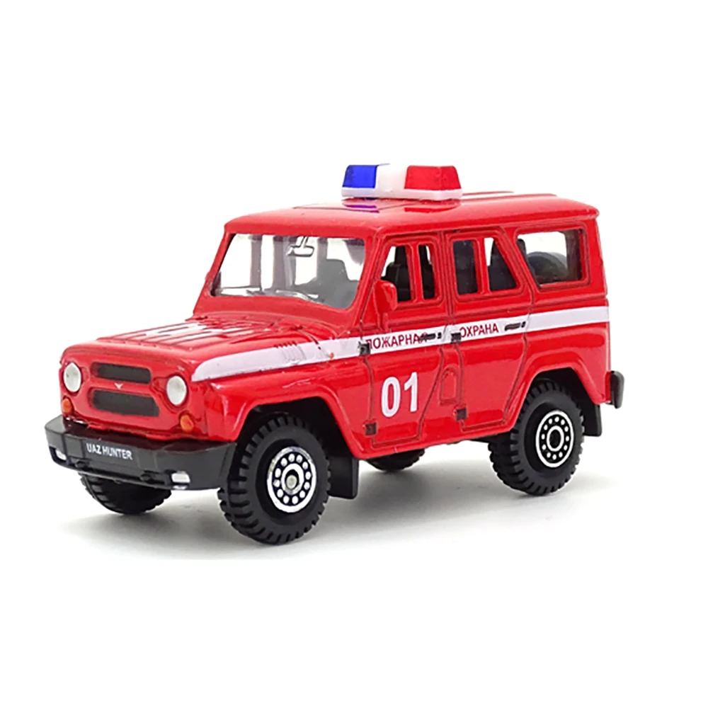 WELLY-1-60-Scale-Russian-UAZ-Watts-Hunter-Off-road-Vehicle-Fire-Truck ...