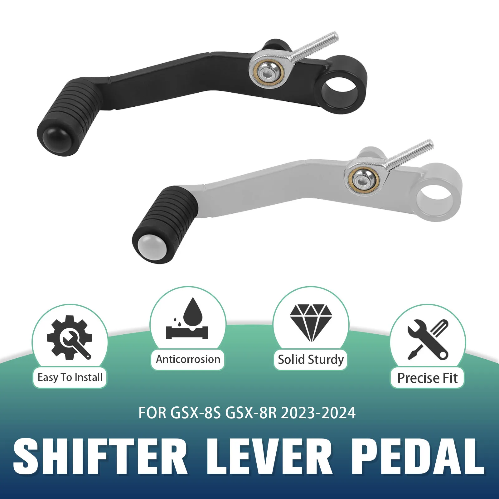 GSX-8S GSX-8R Rear Foot Shifter Pedal Lever For Suzuki GSX 8S 8R GSX8S ...