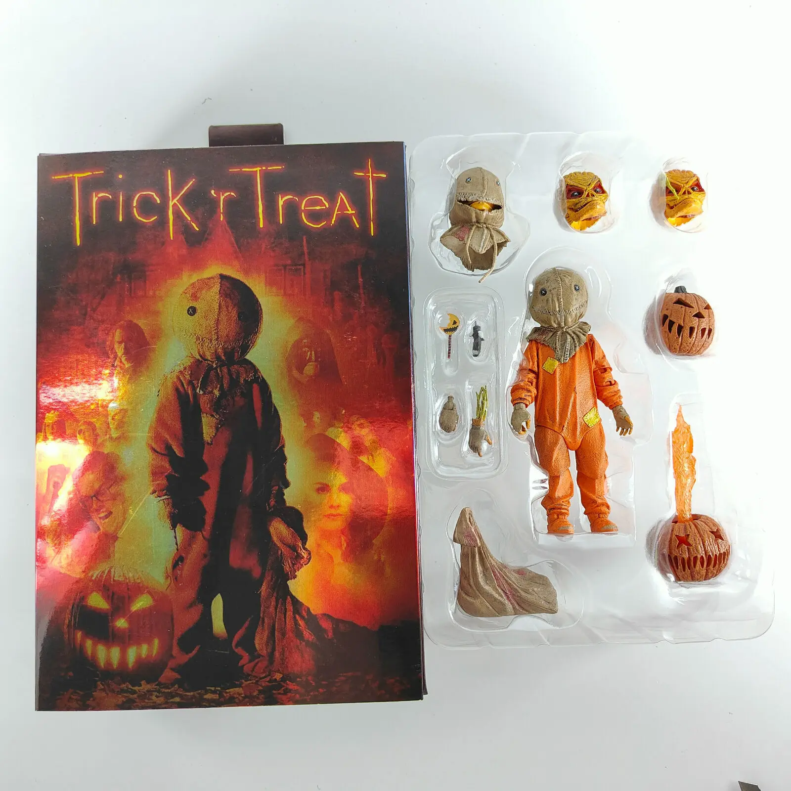 NECA-Trick-R-Sam-Doll-Jack-O-Lantern-Treat-Anime-Doll-Action-Figure ...