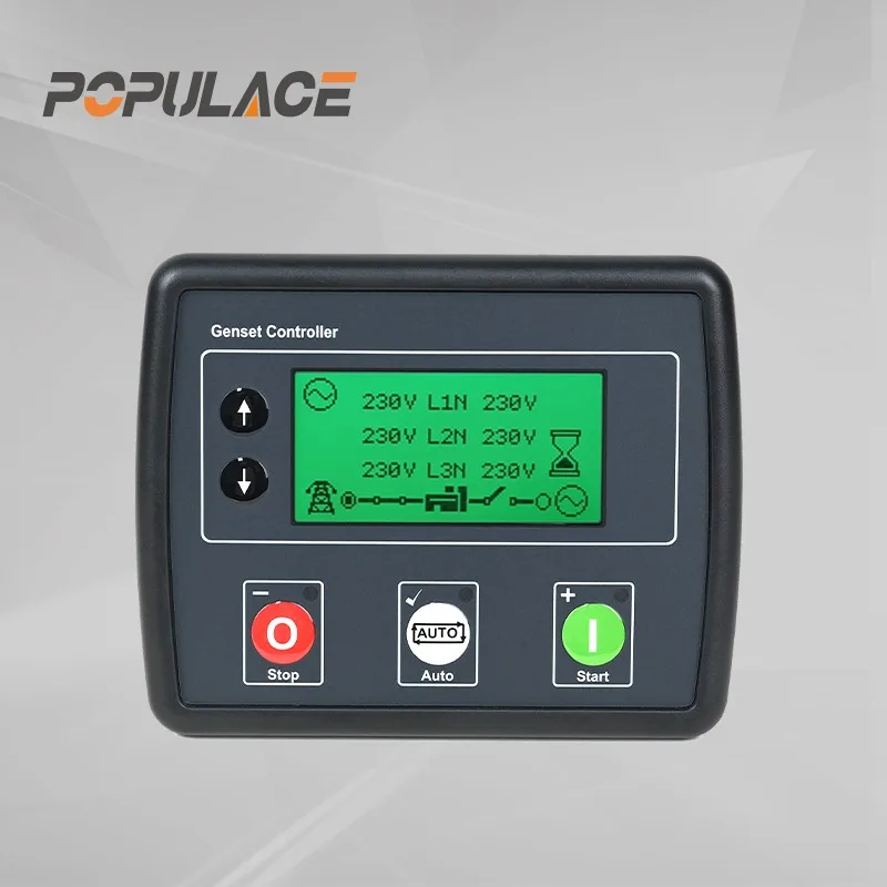 POPULACE-Generator-Deep-Sea-Engine-Control-Panel-Module-DSE4510-LCD-Controladores-Deepsea ...