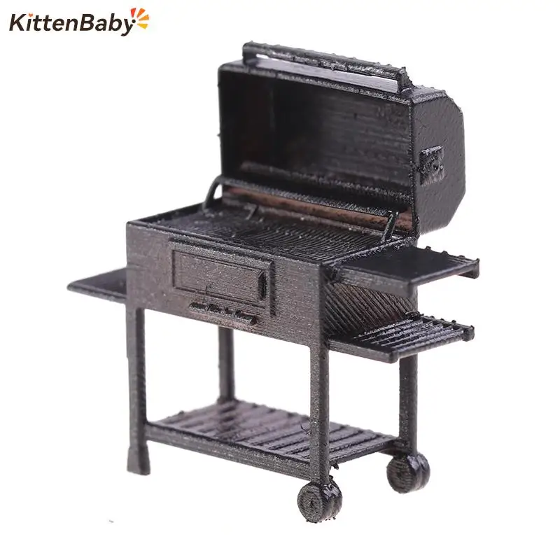 Cute-Mini-Furniture-Barbecue-Rack-Grill-Miniature-Ornaments-Doll-House ...