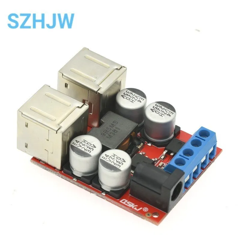 8V-35V-To-5V-8A-Power-Supply-Step-down-Module-4-port-Hub-USB-Charger ...