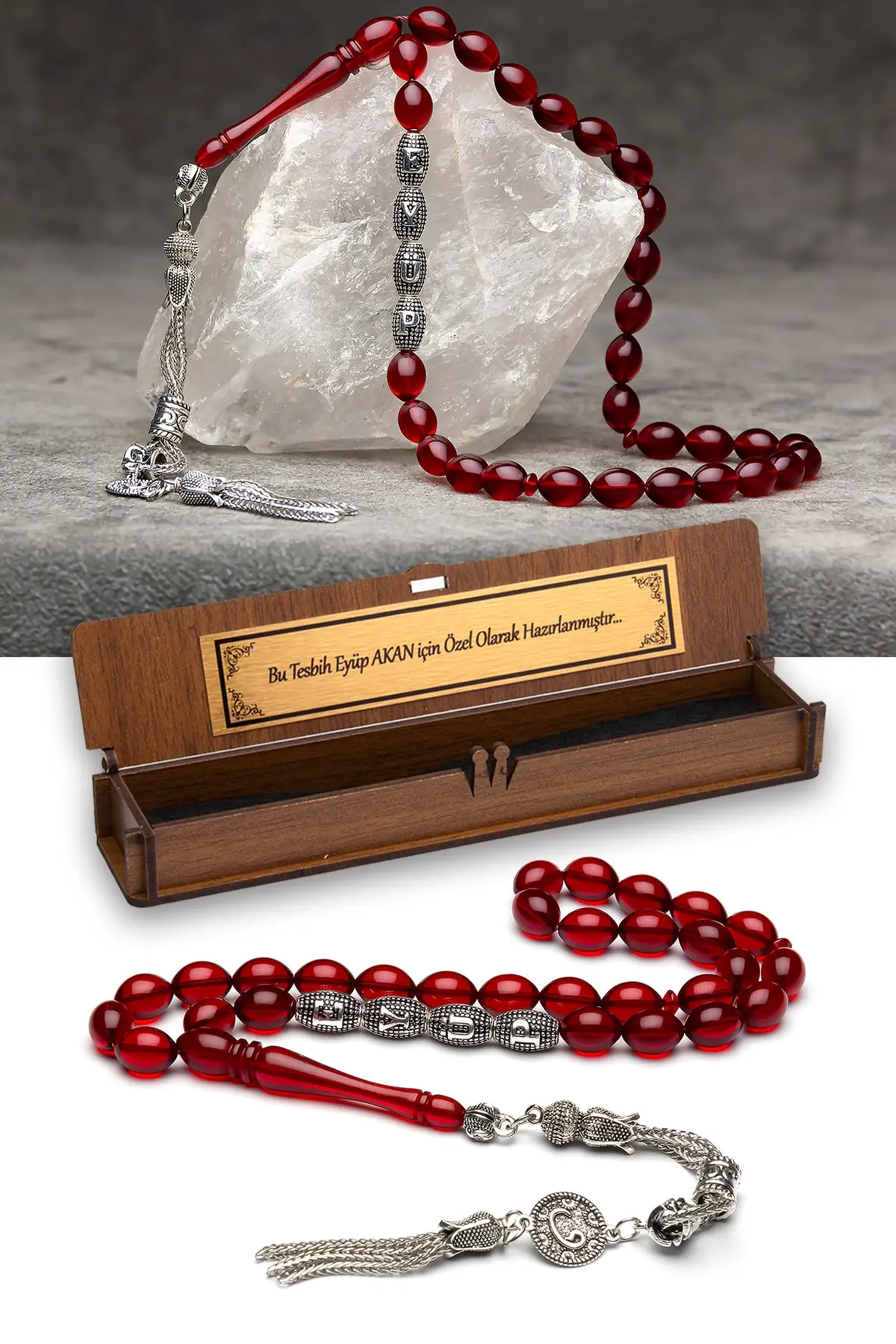 Men-s-Alpaca-Tassel-Name-Gift-Tasbih-Dark-Red-Gifts-For-Men-Muslim ...