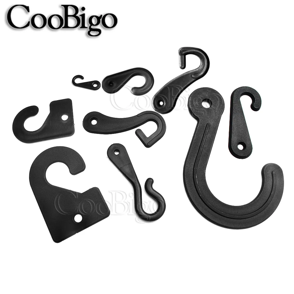 50pcs-Plastic-J-Hooks-Hangers-Pothooks-Buckles-for-Sockings-Cap-Veil ...