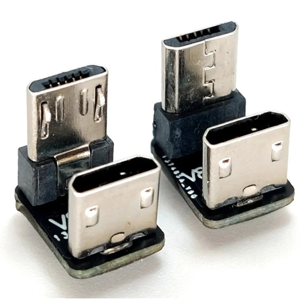 U-Shaped-Micro-USB-Adapter-for-Android-Device-5Pin-Female-to-Male-Plug ...