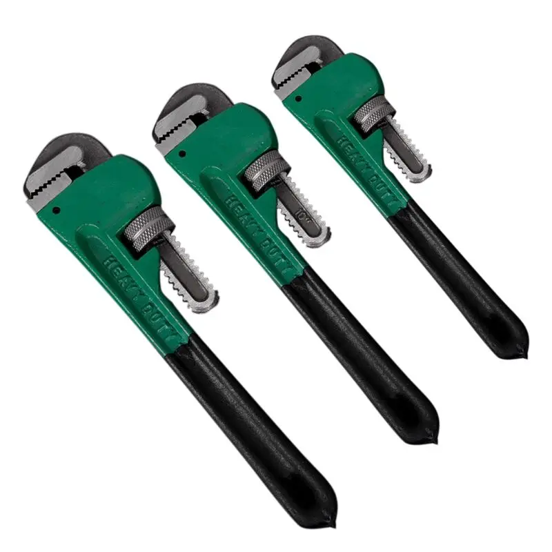 Adjustable-Heavy-Duty-Pipe-Wrench-Clamp-Plumbing-Hand-Tool-8Inch-10Inch ...