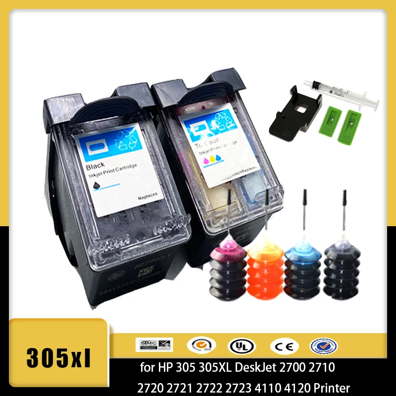 305XL-Refilled-Ink-Cartridge-Replacement-for-HP-305-XL-HP305-DeskJet ...