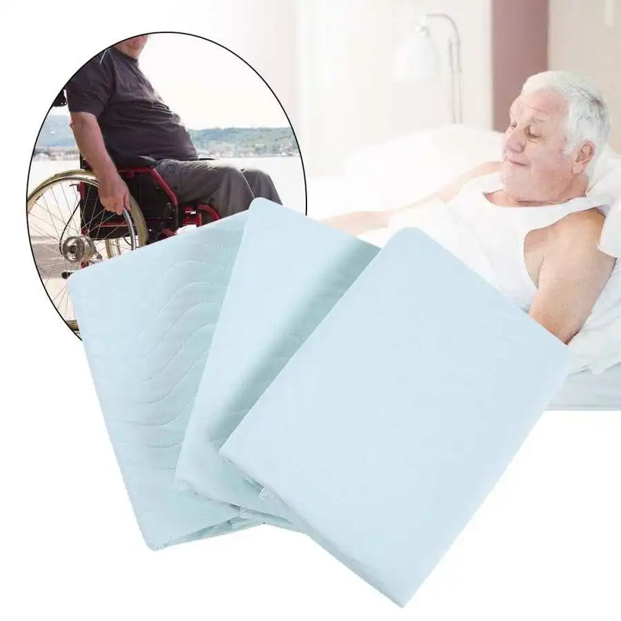 3Pcs-Underpad-Absorbent-Reusable-Washable-Waterproof-Convenient ...