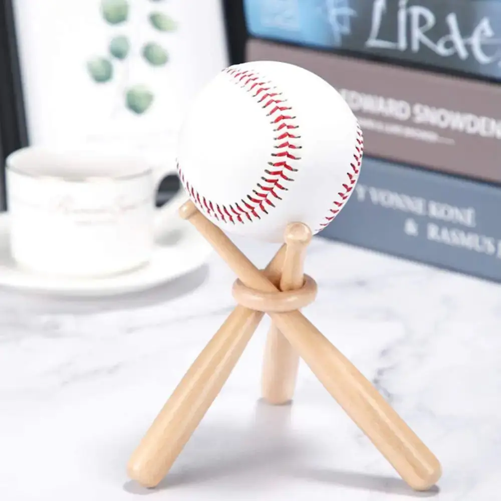 Mini Baseball Bat Display Stand Golf Tennis Ball Support Bracket DIY ...