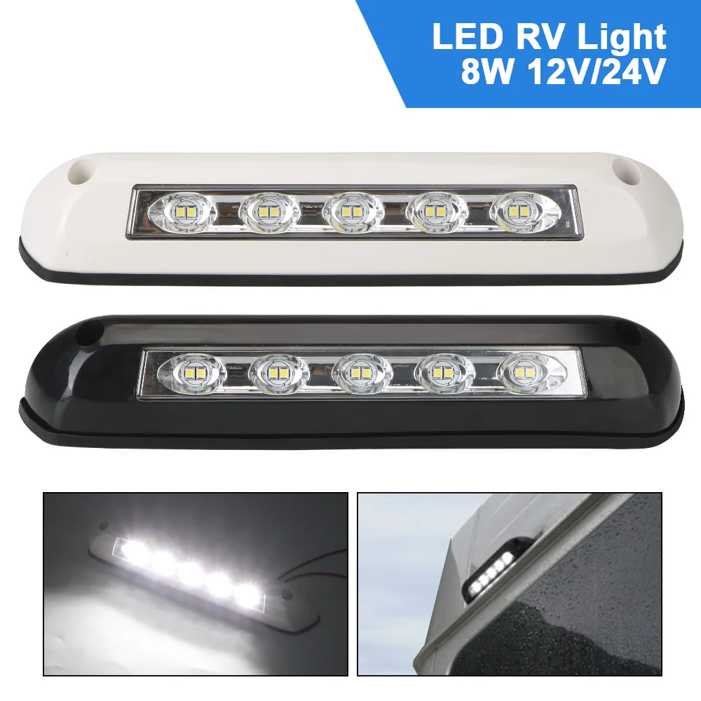 LED Awning Porch Light Waterproof Caravan Interior Wall Lamps RV Van ...