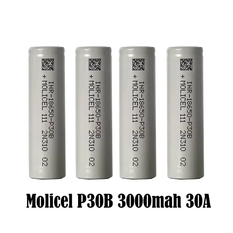 Molicel-P30B-18650-Batterie-30A-3-7v-3000mah-Haute-Vidange-Rechargeable ...