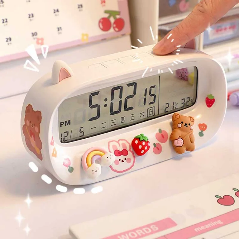 Timing-Alarm-Clock-Smart-Time-Table-Decoration-Students-Wake-up ...