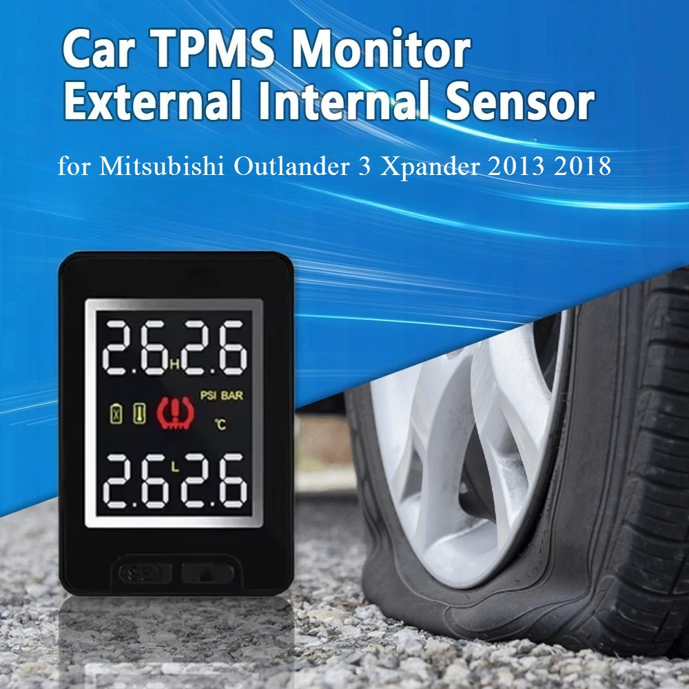 LCD Screen Quick Install TPMS Tire Pressure Monitor Systems for ...
