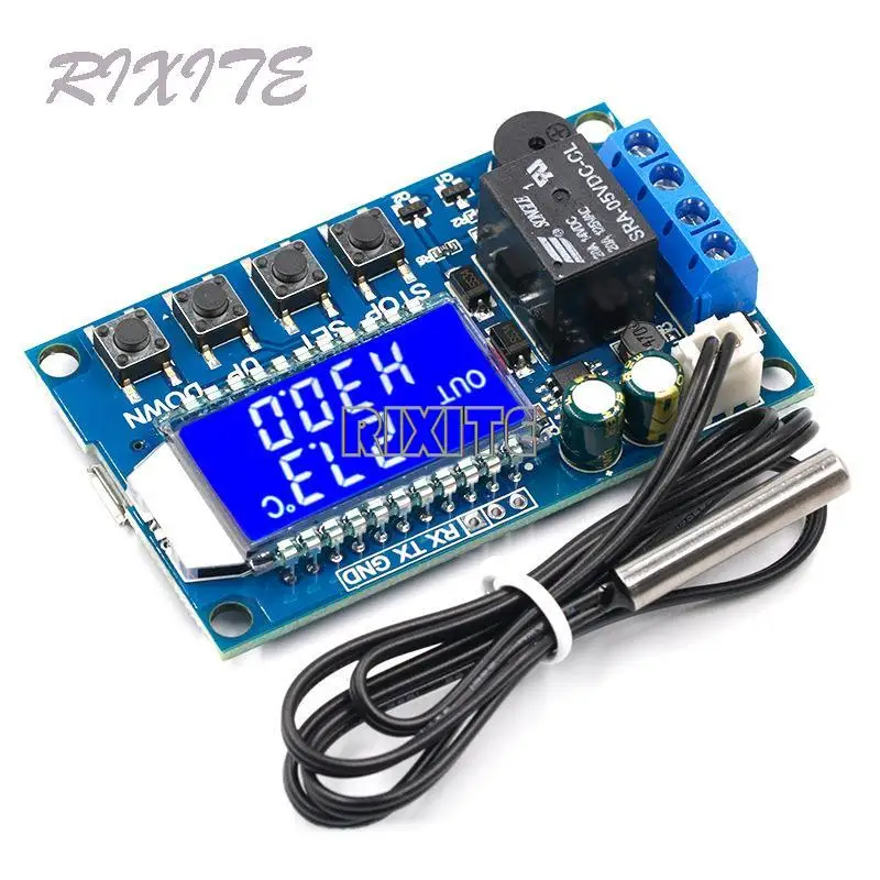 XY-T01 Digital Thermostat Heating Refrigeration Digital Temperature Control Switch Temperature ...