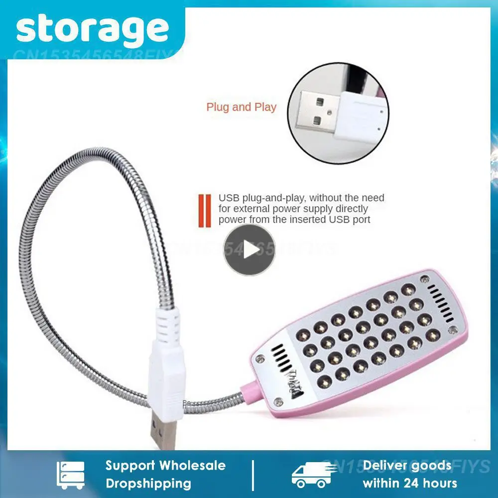 Eye-Protection-Reading-Lamp-28-LED-Ultra-Bright-USB-Book-Light ...