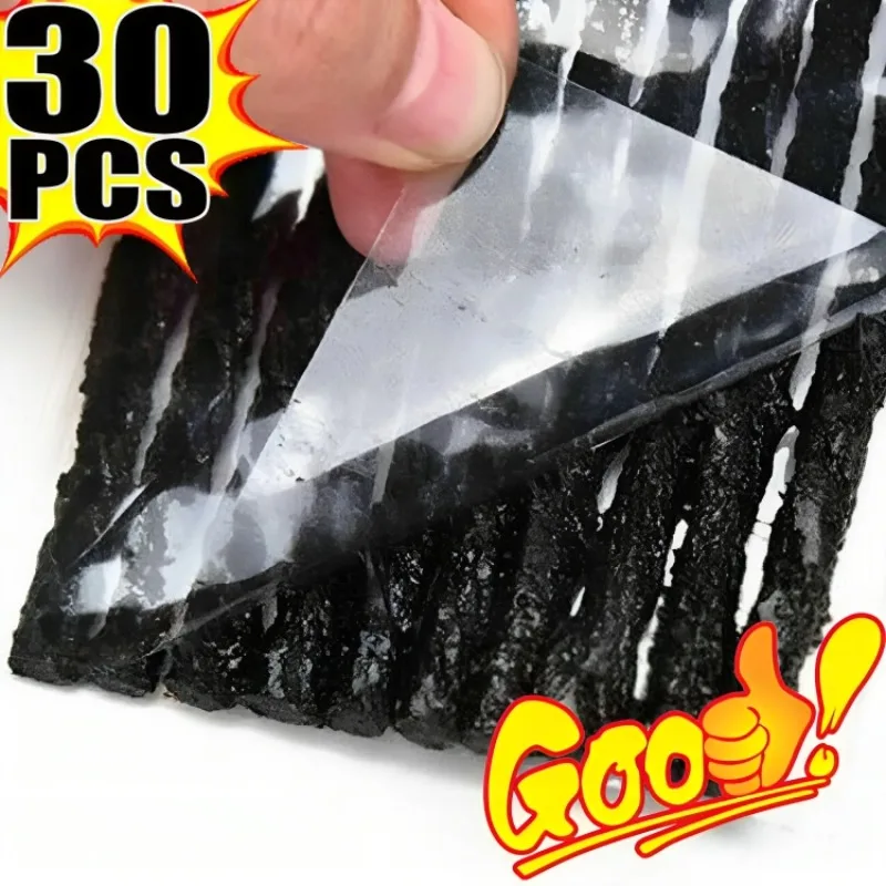 10-30PCS-Tubeless-Tire-Repair-Strips-Car-Motorcycle-Bike-Tyre-Puncture ...