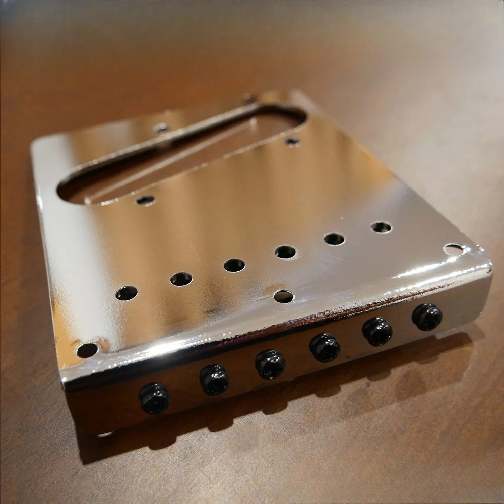 Wilkinson WOT03 Vintage Bridge for Electric Guitar String Thru Guitar ...