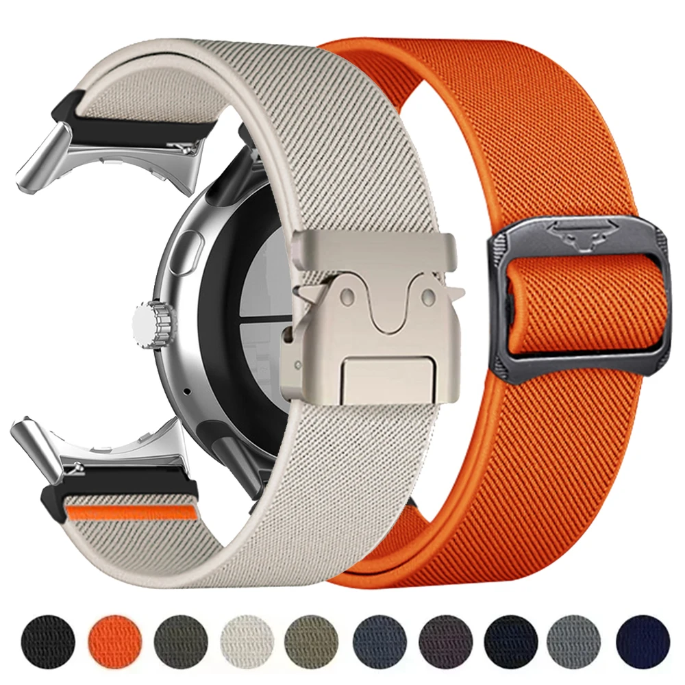 Nylon Elastic Strap for Google Pixel Watch 3 45mm Band for Google Pixel ...
