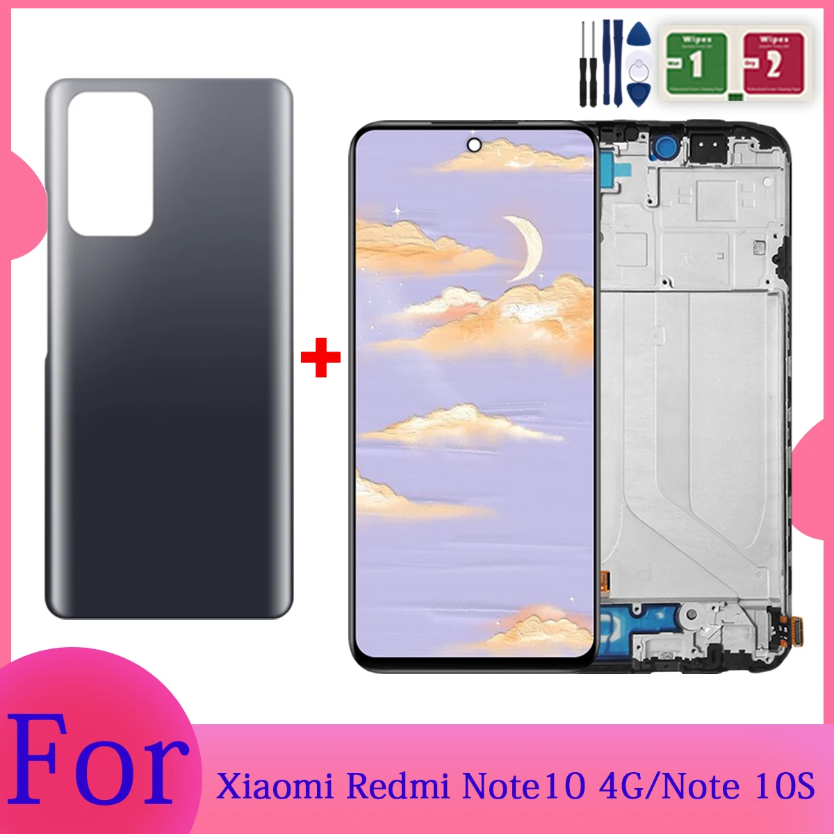 6-43-Super-Amoled-LCD-f-r-Xiaomi-Redmi-Note-10-LCD-Display-mit ...