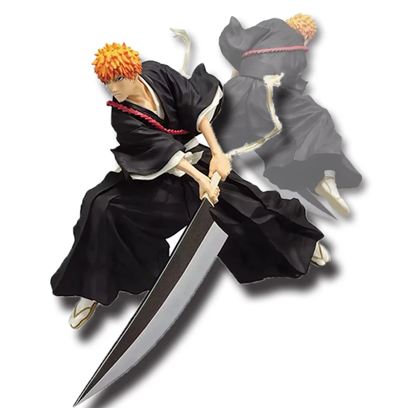 Anime-BLEACH-Kurosaki-Ichigo-Modelo-Faca-Brinquedo-de-Postura-Swinging ...