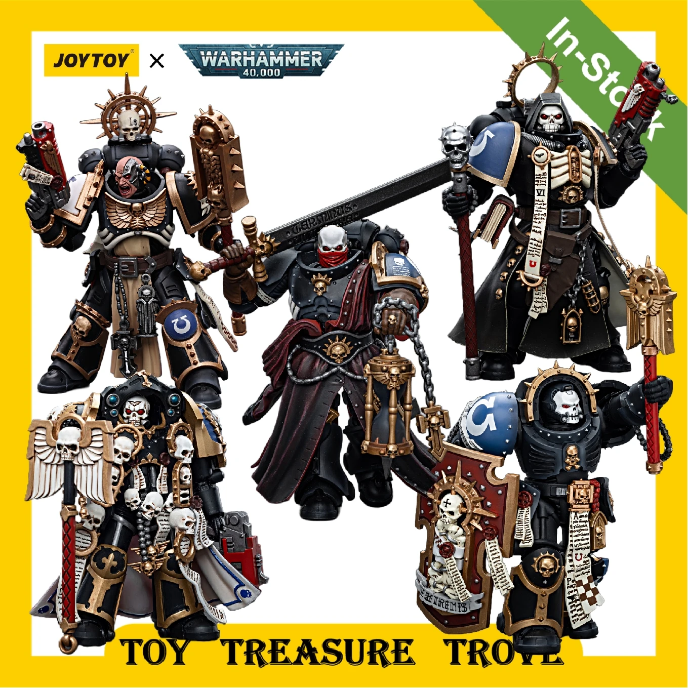 IN-STOCK-JOYTOY-Warhammer-40k-1-18-Action-Figures-Ultramarines-Chaplain ...