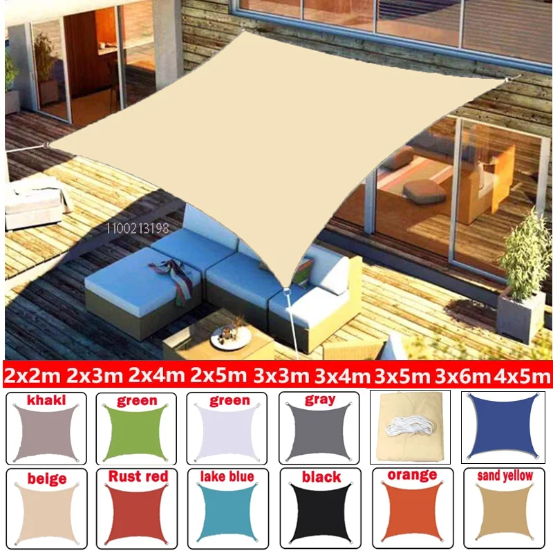 Outdoor-sunshade-sail-courtyard-garden-waterproof-rectangular-sunshade ...
