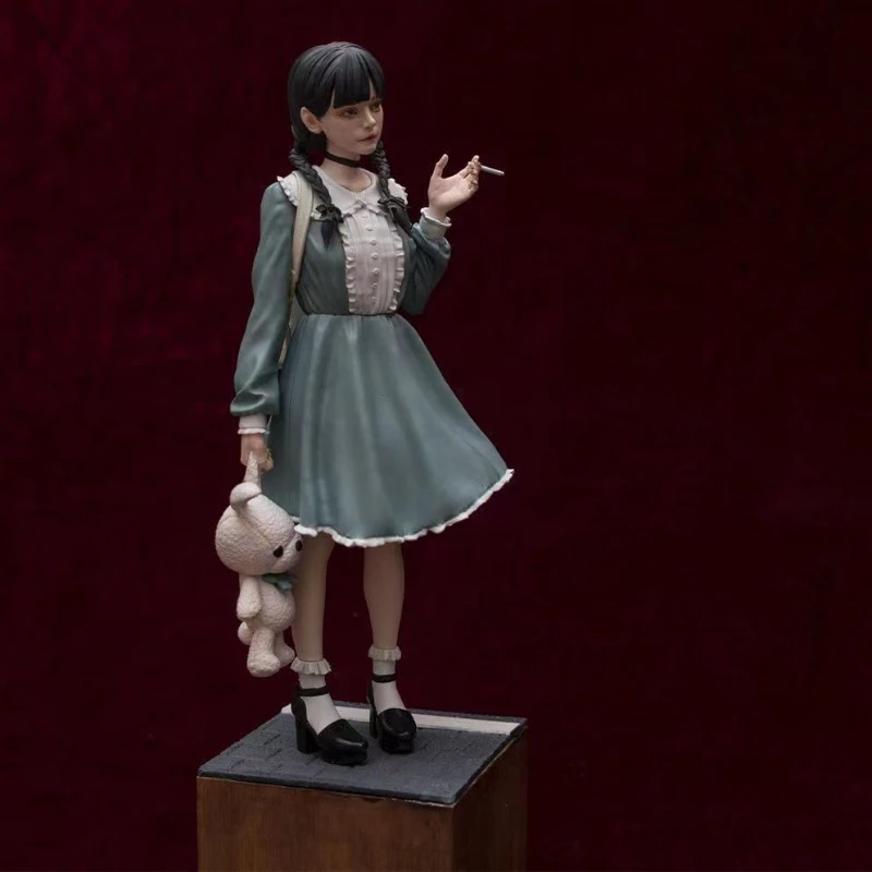 1-24-Scale-75mm-Resin-Model-Kit-Lolita-Girl-Figures-Miniatures-GK ...