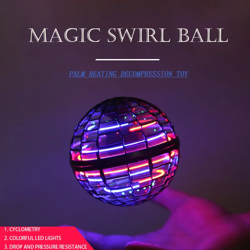 Magic Ball Rotating Flying Ball Decompression Fingertip Toy Can Rotate ...