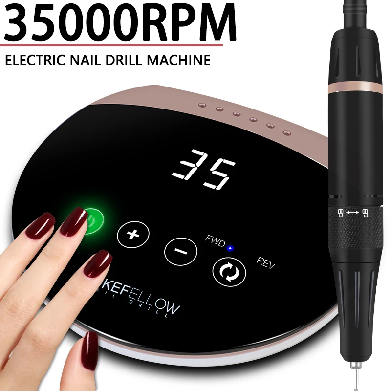 35000RPM-Electric-Nail-Drill-Machine-With-Touch-Switch-Nail-Milling ...