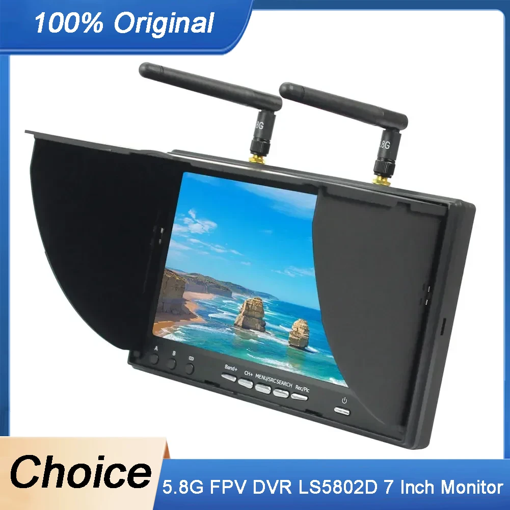 Fpv Camera And Transmitter Bewinner DIY FPV Monitor - 5.8Ghz 5 Bands ...