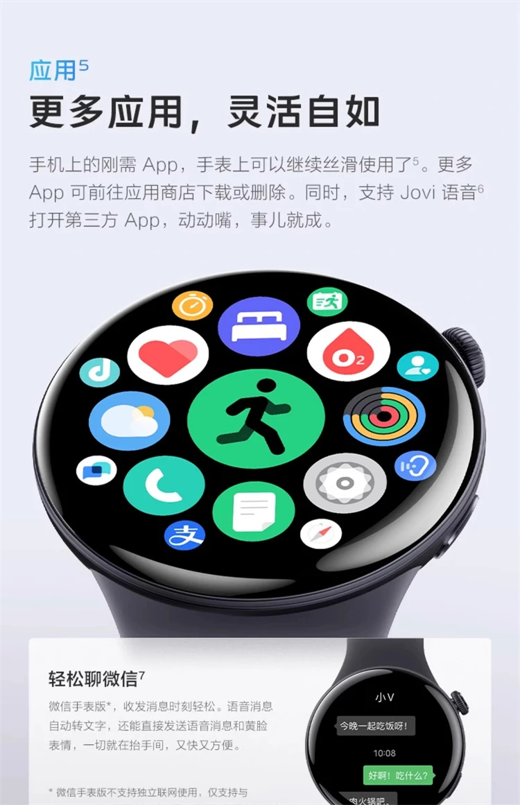 Original VIVO Watch 3 eSIM smartwatch : Gearbest