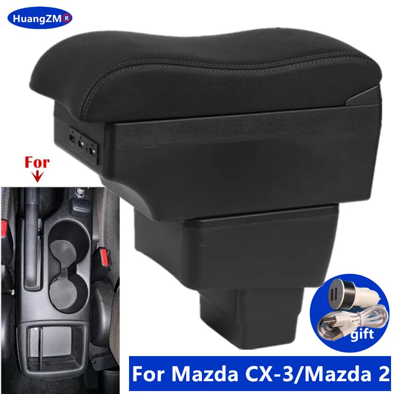 Car-Armrest-For-Mazda-CX-3-Armrest-box-For-Mazda-2-skyactiv-version-cx3 ...